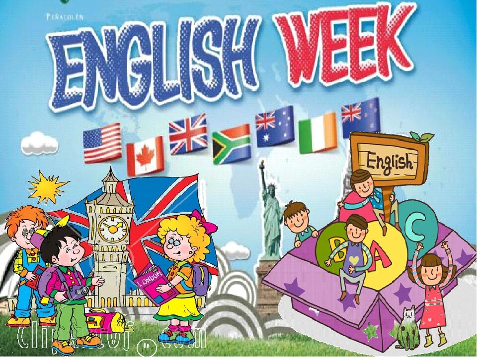 Презентація на тему "English week" | Презентація. Англійська мова