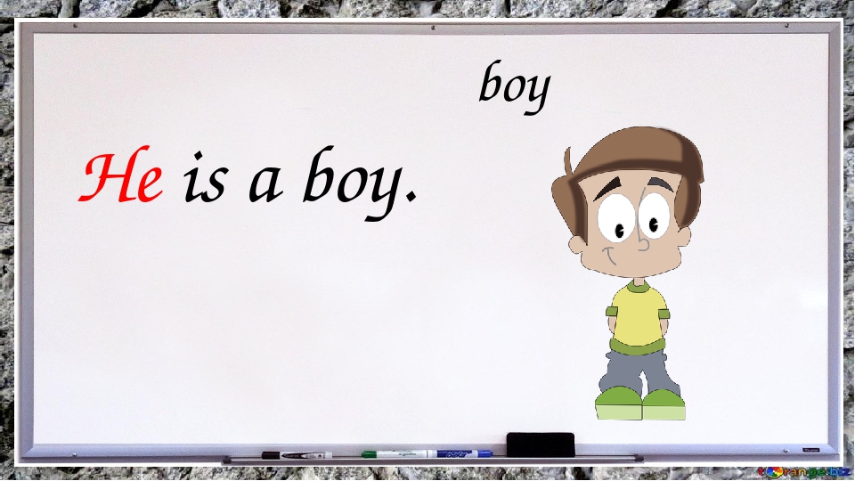 Присвійні займенники her, his