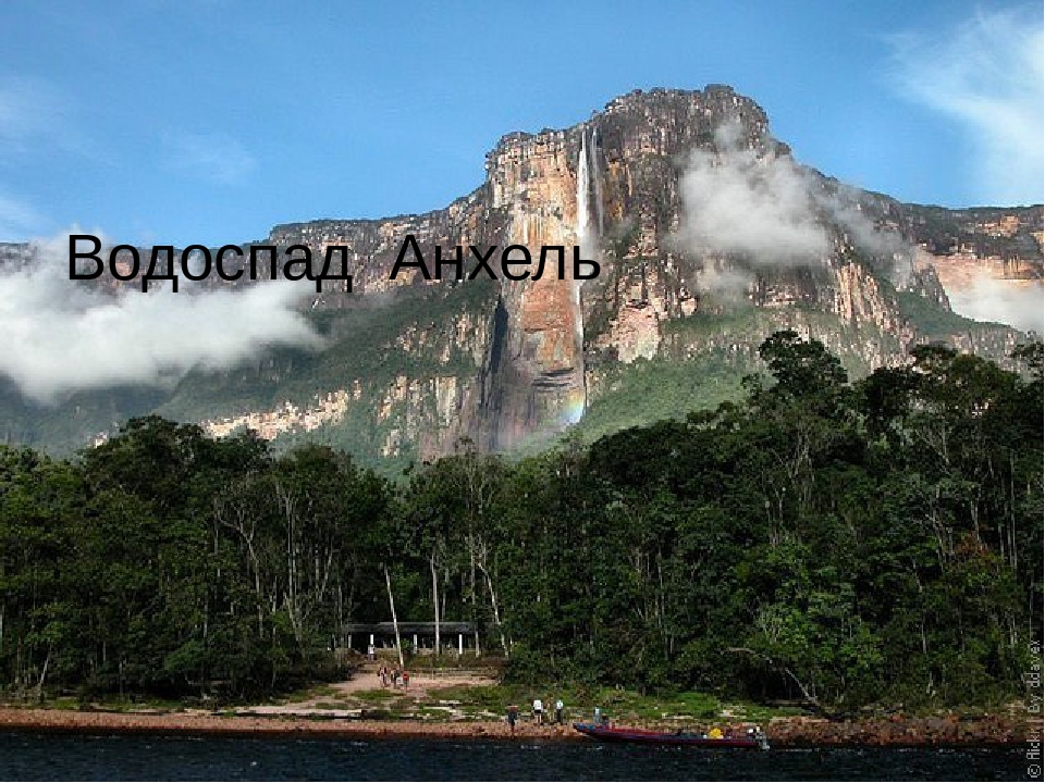 Презентація до уроку "Водоспад Анхель"