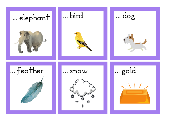 Дидактичний матеріал“Simile Matching & Memory Game”