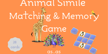 Дидактичний матеріал “Animal Simile Matching & Memory Game” | Інші ...