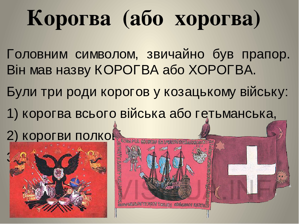 Де козаки - там і сила. Козацькі військові відзнаки.