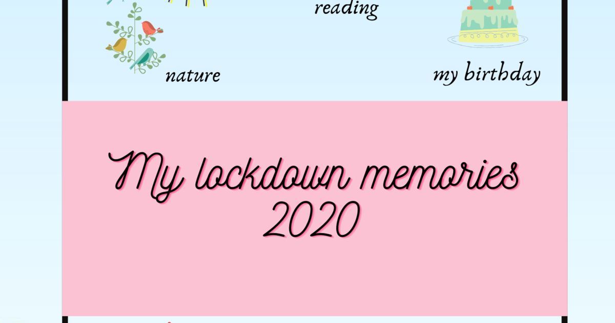 Дидактичний матеріал “Back to school.My Lockdown Memories 2020 Jar ...
