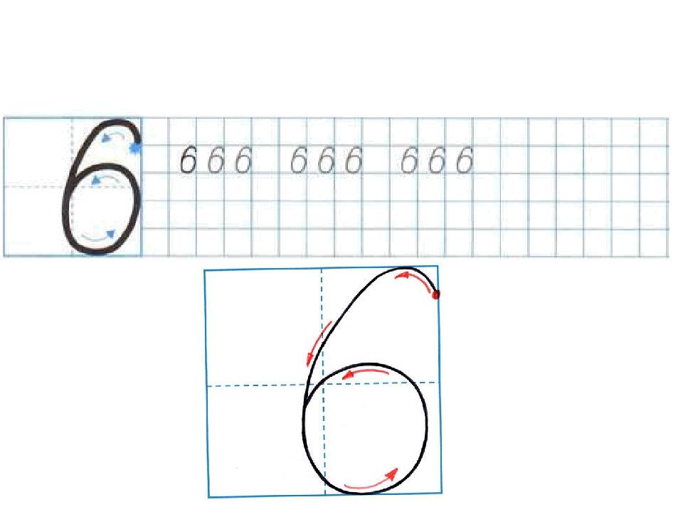 Число та цифра 6 (презентація)