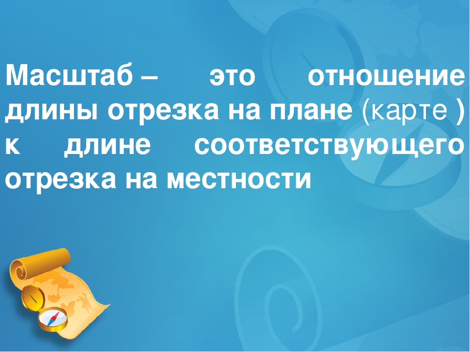 Презентація Масштаб 6 клас