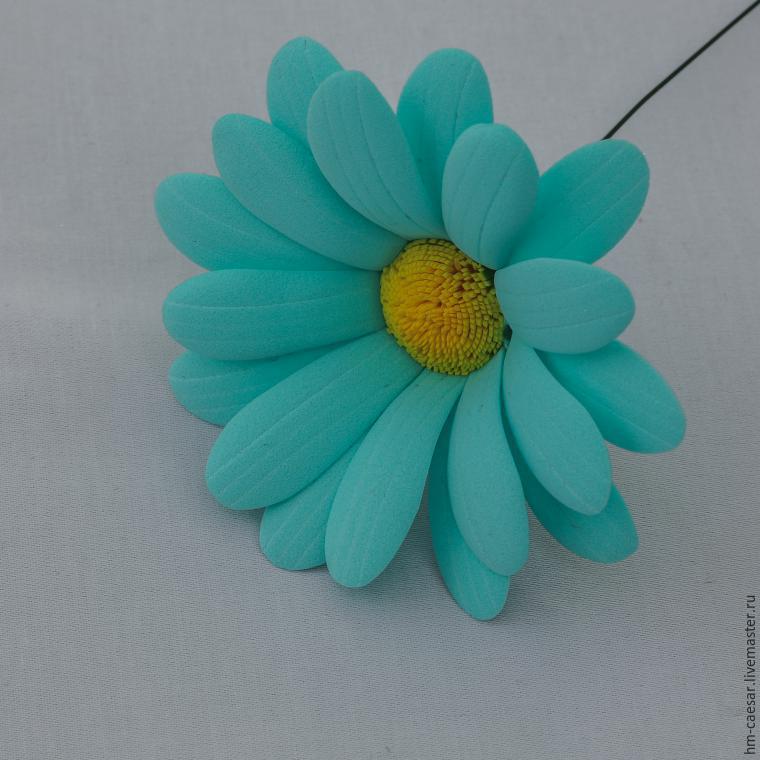 Майстер - клас по виготовленню квітки ромашки з фоамірану.