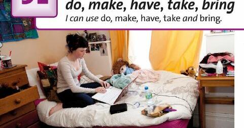 Solutions elementary Unit 9 E Verbs do, make, take, have, bring | Тест ...