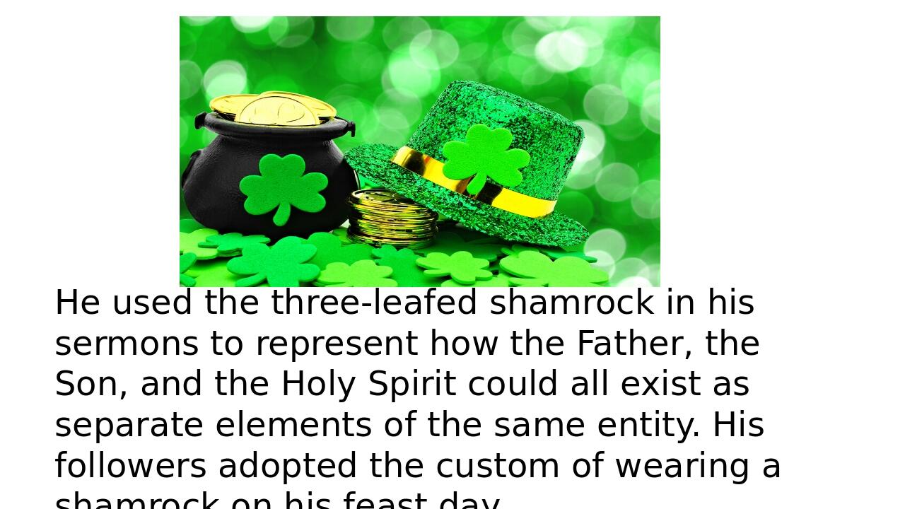 Презентація на тему "St. Patrick's Day"