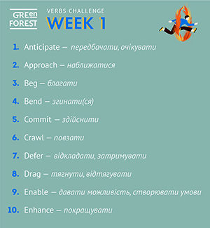 Learning English with Green Forest: Verbs (Part 1) | Урок на 2 завдання ...