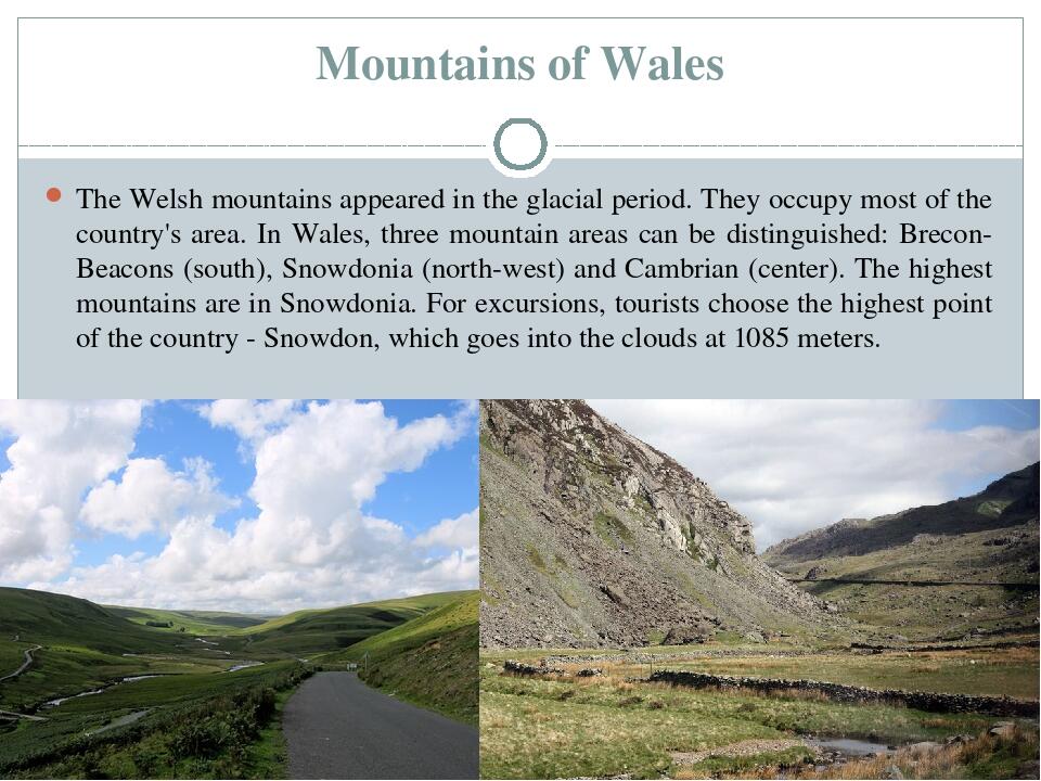 Презентація "Welsh attractions for travellers" | Презентація ...