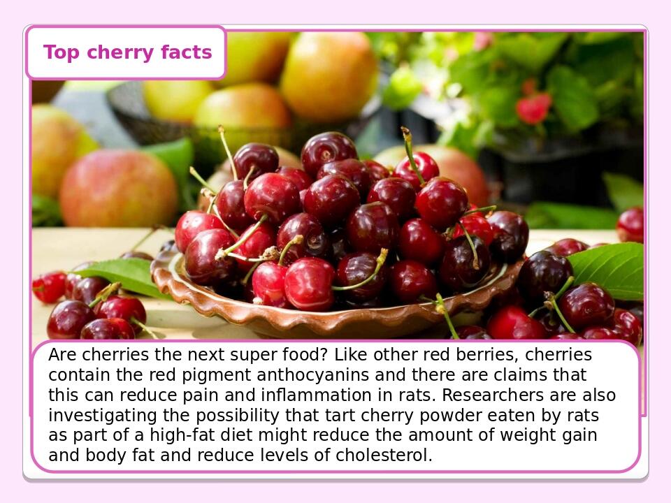 Презентація "National Cherry Day" (англійська мова) | Презентація ...