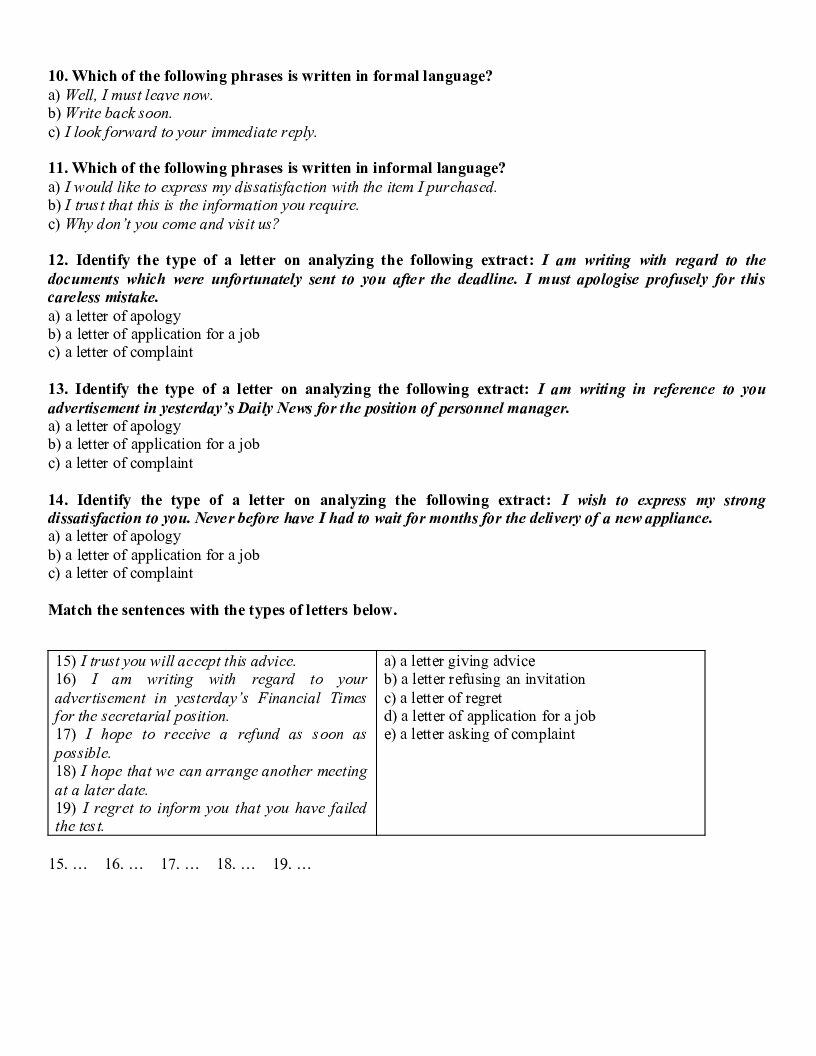 Business English Test (Variant B) | Тест. Англійська мова